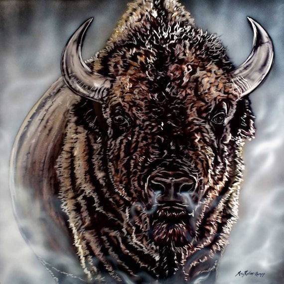 American Bison Art