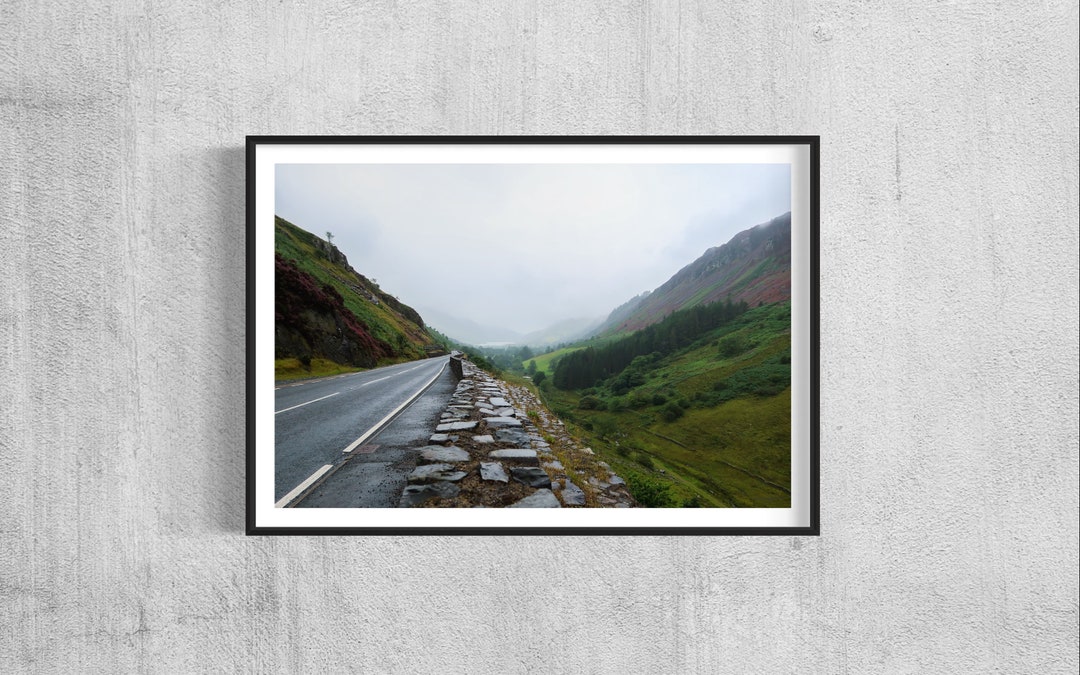 Wales Valley - Snowdonia National Park - Travel - Bridge - Road ...