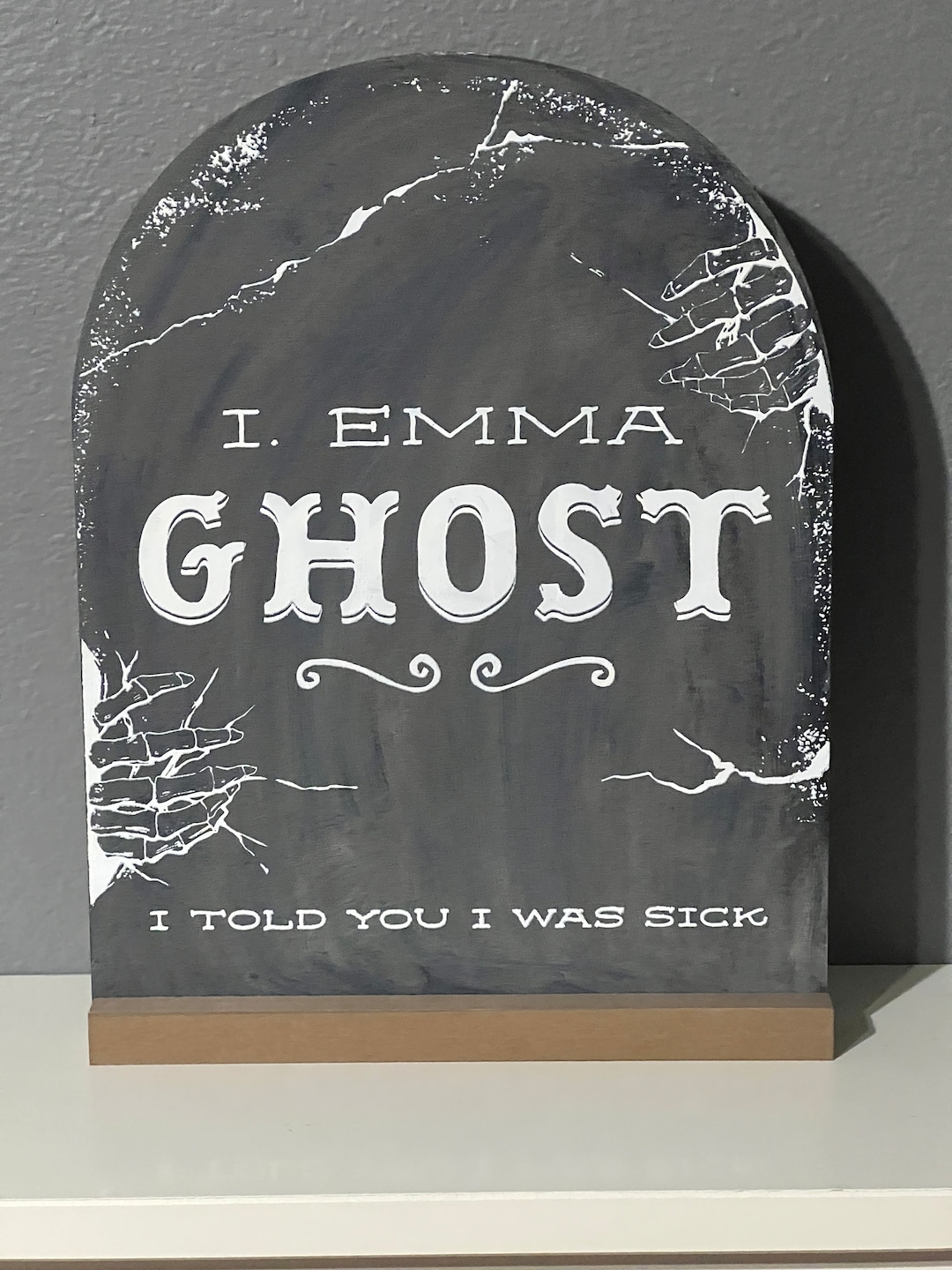 Tombstone I Emma Ghost - Etsy