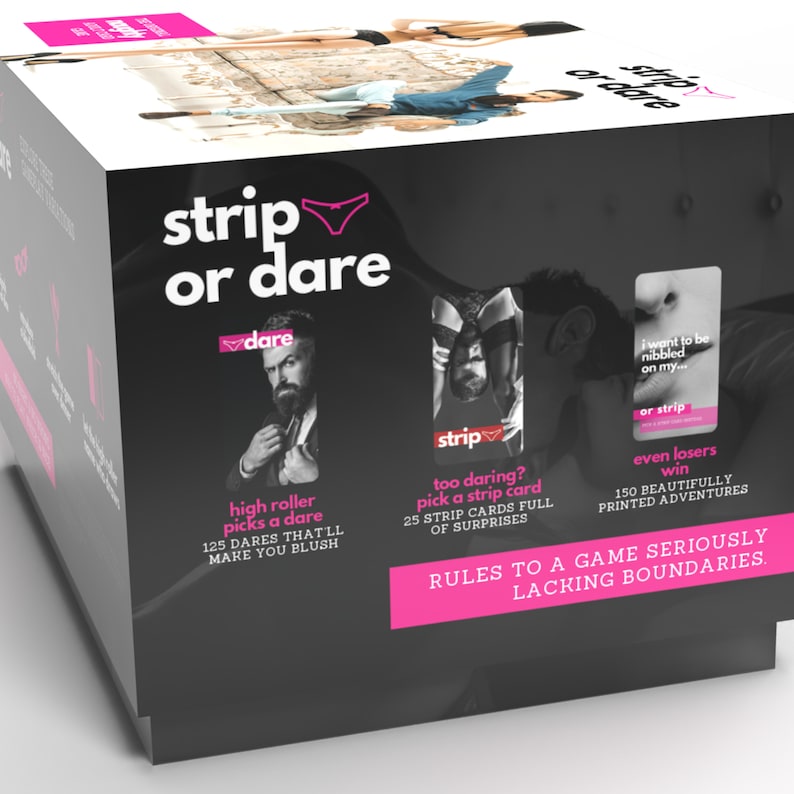 Strip or Dare Adult Sex Game for Couples & Swingers - Etsy