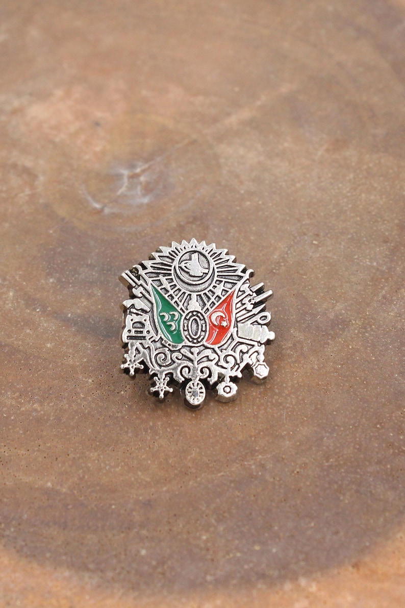 Turkey / Türkiye National Flag Gilt Metal Lapel Pin Badge,turkey ...