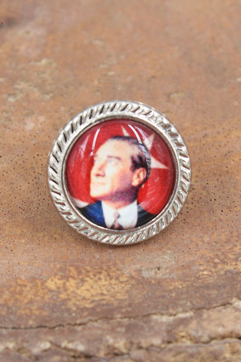 Turkey / Türkiye National Flag Gilt Metal Lapel Pin Badge,turkey ...