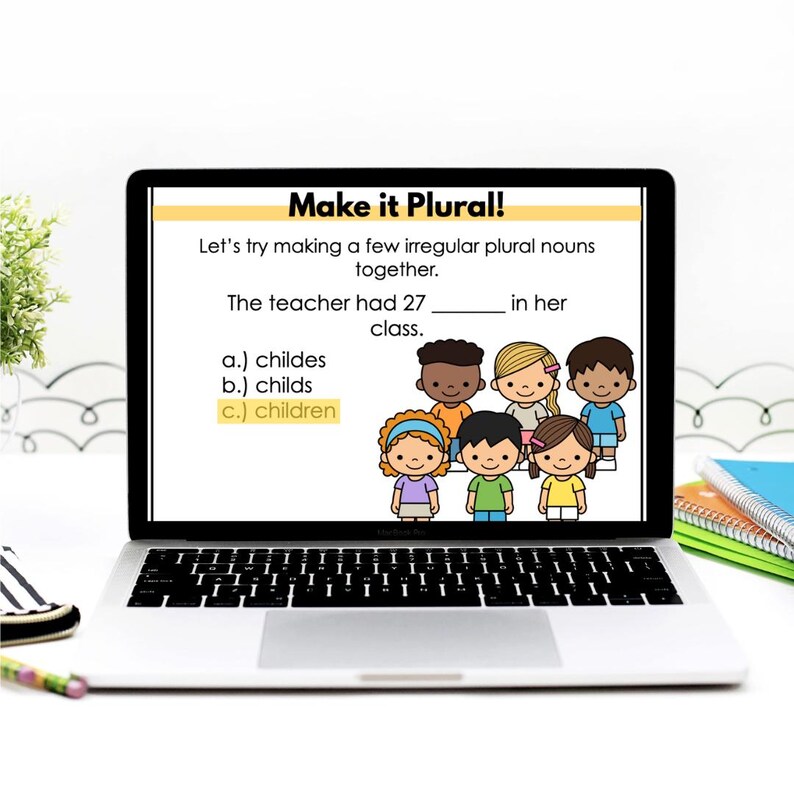 Grammar Worksheet English 2nd Grade Teaching Irregular Plural Nouns ...
