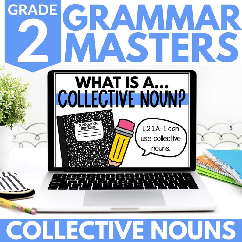 Grammar Worksheet English 2nd Grade Teaching Collective Nouns ...