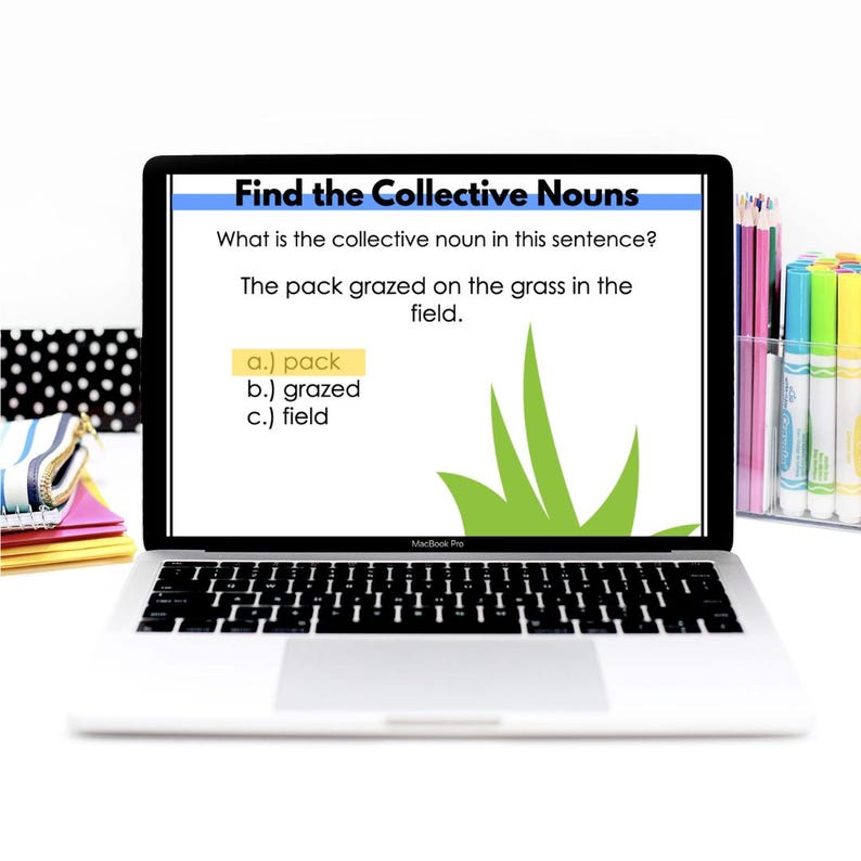 Grammar Worksheet English 2nd Grade Teaching Collective Nouns ...