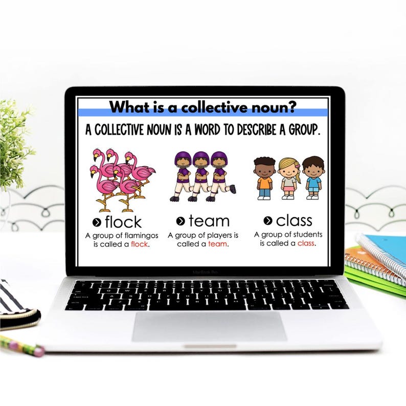 Grammar Worksheet English 2nd Grade Teaching Collective Nouns ...