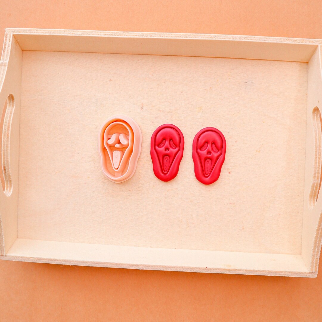 Scream Clay Cutter, Scream Cutter, Polymer Clay Cutter - Etsy
