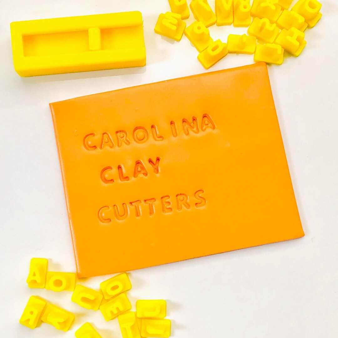 Alphabet Micro Stamps 3.8mm Alphabet Stamps Clay Letter - Etsy