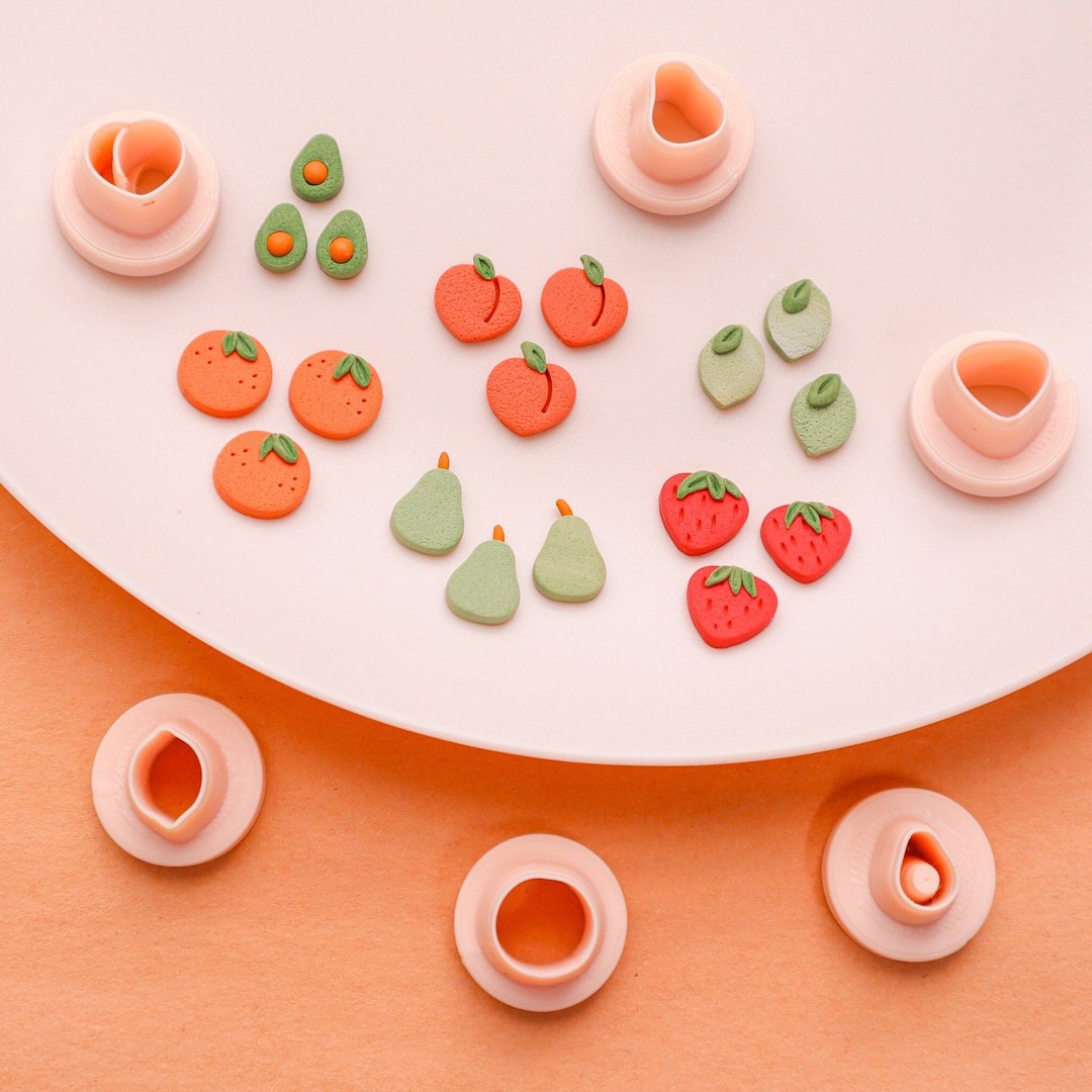 Fruits Micro Cutters, Mini Clay Cutters, Polymer Clay Cutters - Etsy