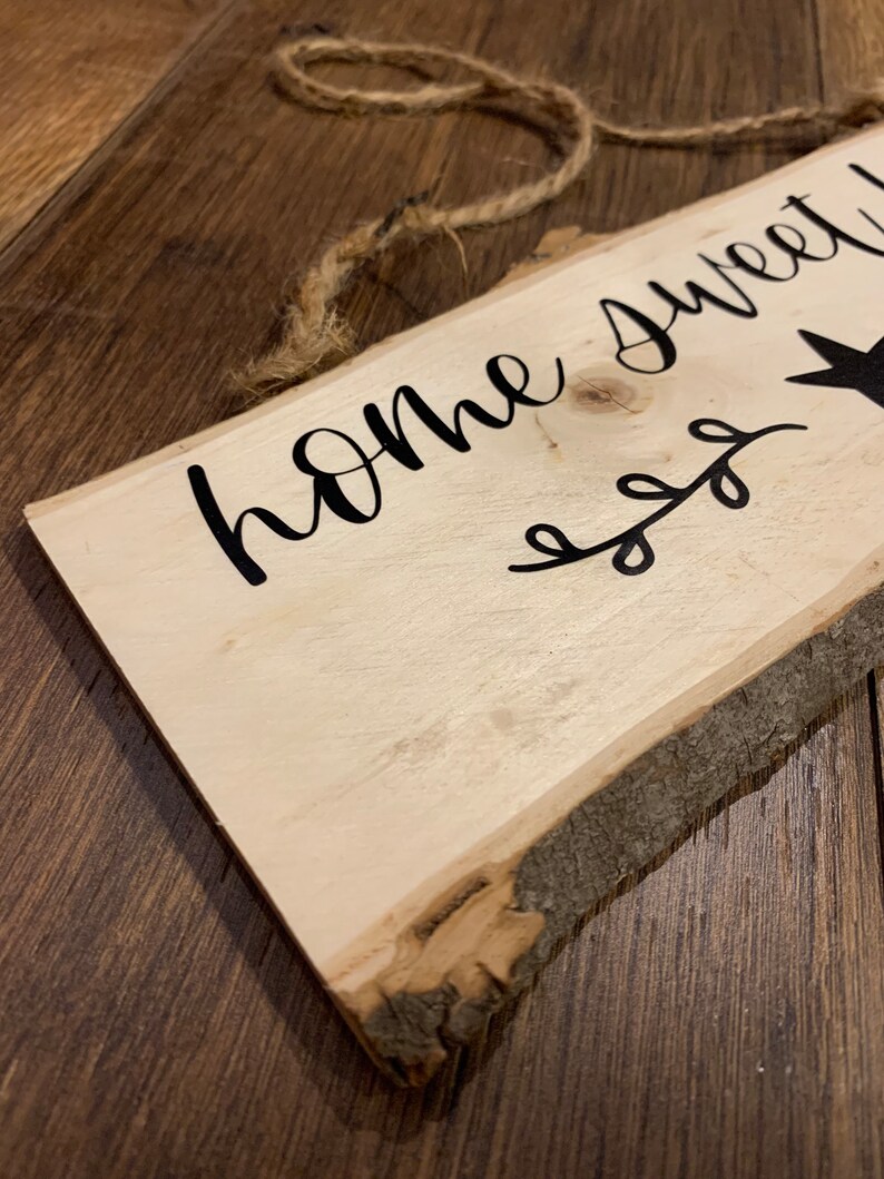 Double Sided Sign Home Sweet Home Forever & Always - Etsy