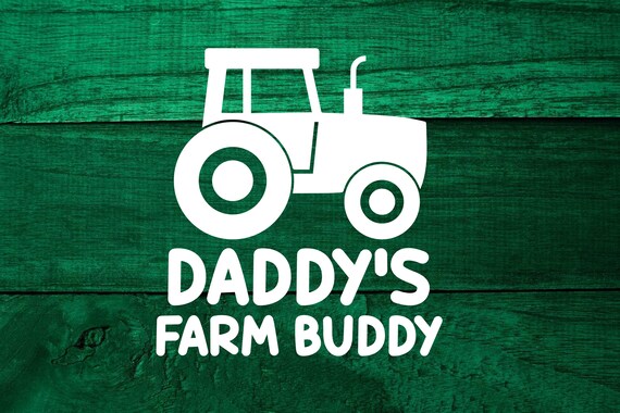 Daddy Farm Buddy PNG | Etsy