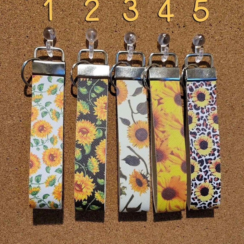 Faux Leather Keychain - Etsy