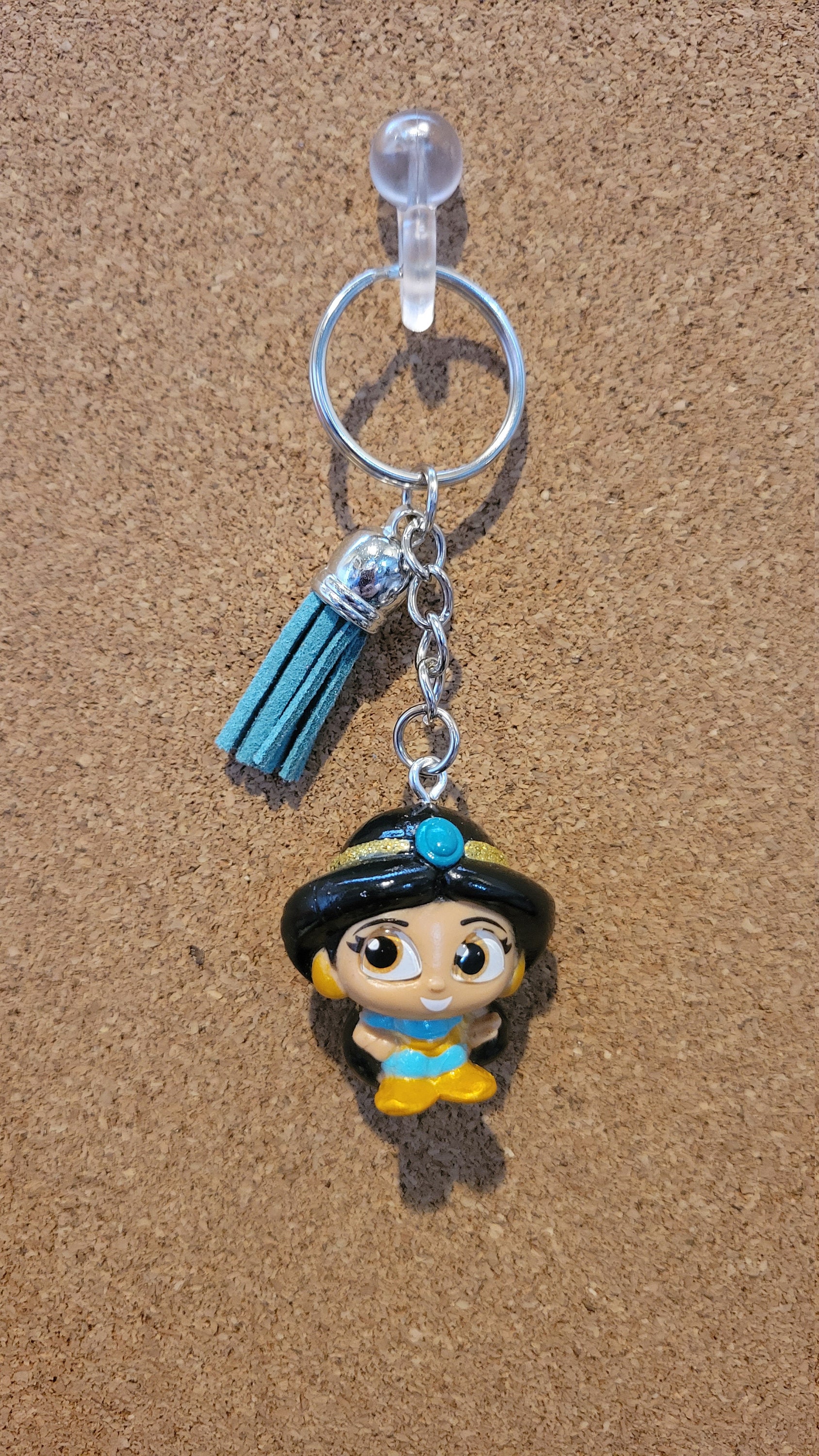 Disney Doorables Glitter and Gold Princess Keychain - Etsy