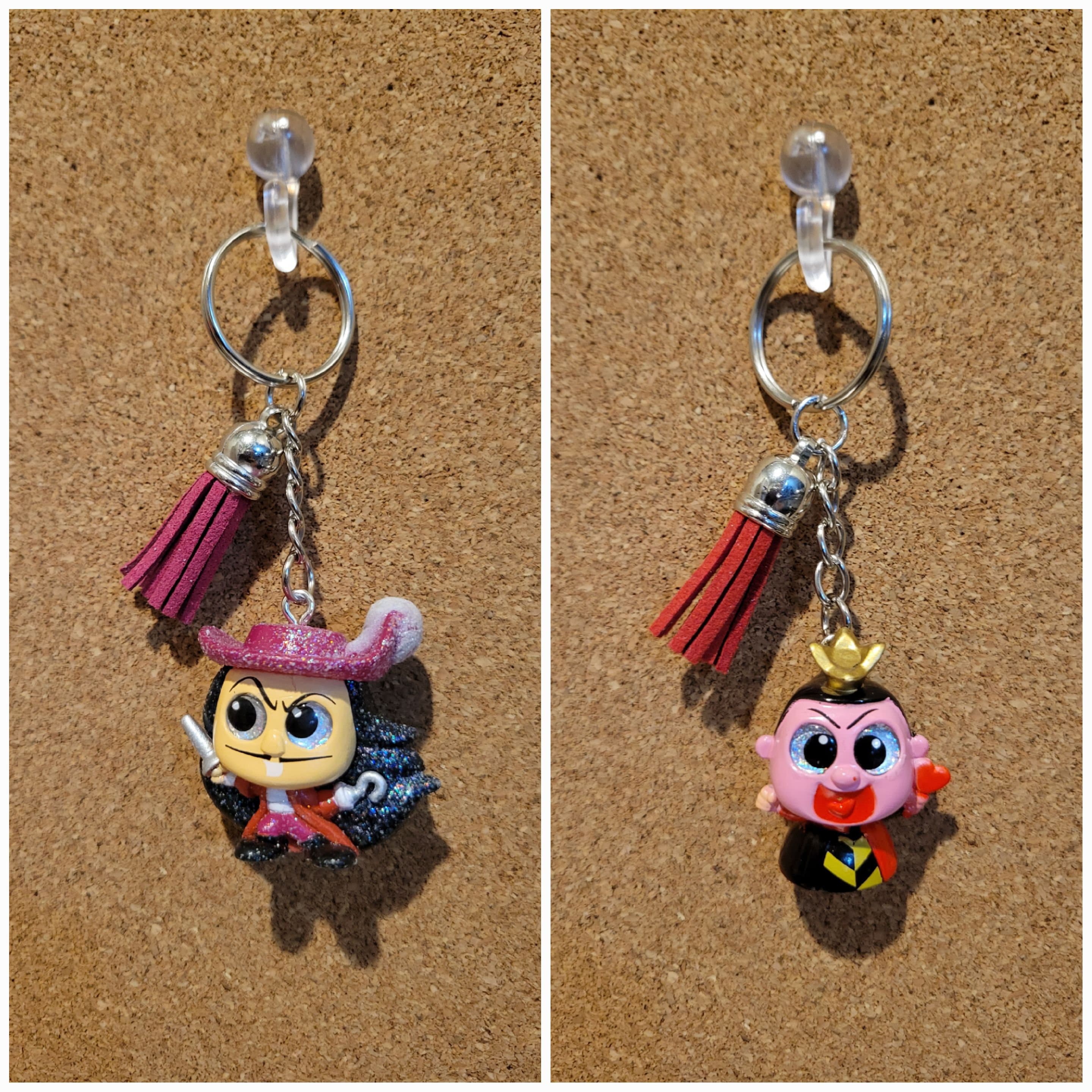 Disney Doorables Villains Keychain - Etsy