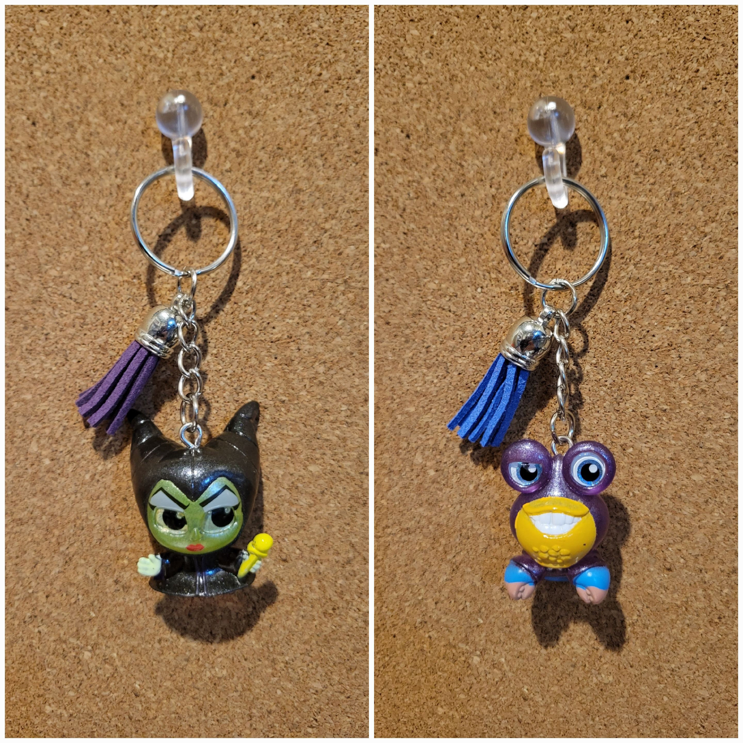 Disney Doorables Villains Keychain - Etsy