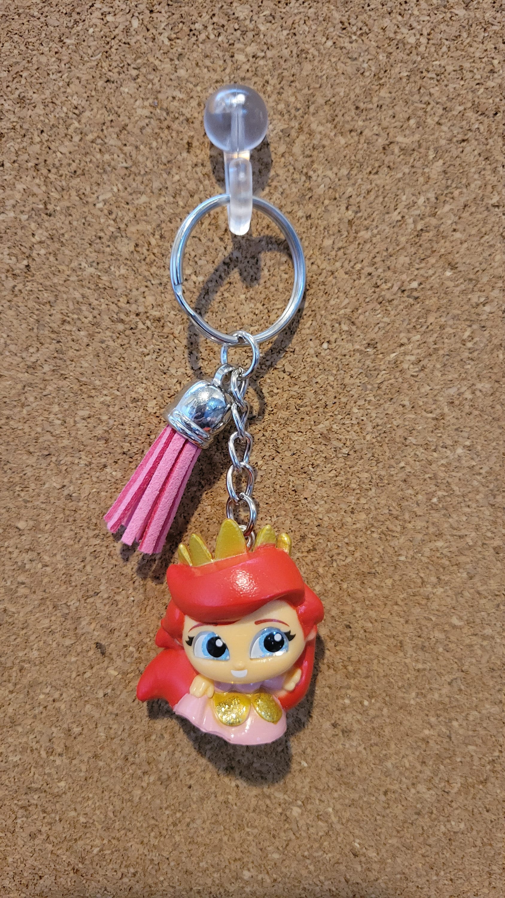 Disney Doorables Glitter and Gold Princess Keychain - Etsy
