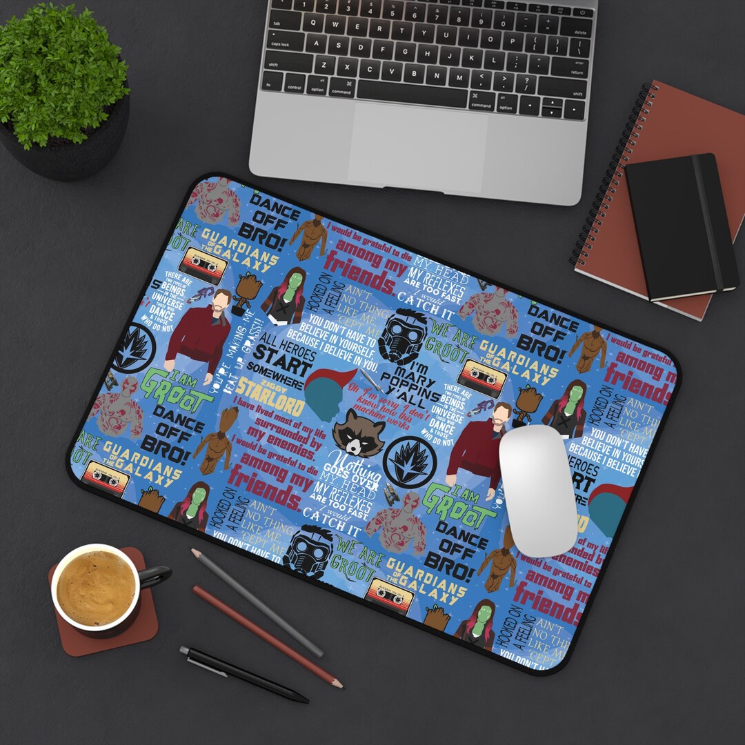 Disney Guardians of the Galaxy Desk Game Mat Disneyland Magic Kingdom ...