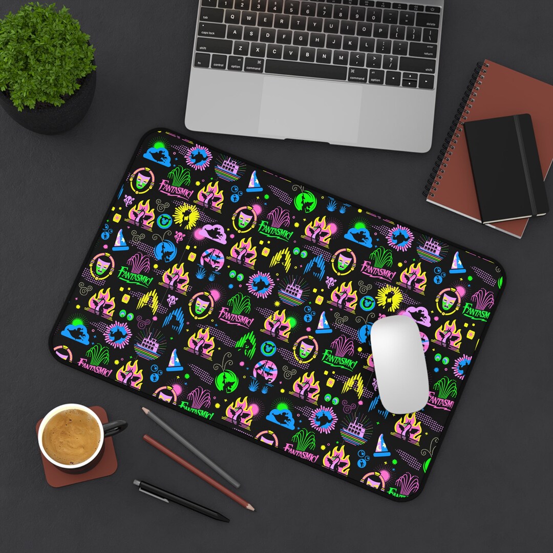 Disney Fantasmic Desk Game Mat Disneyland Magic Kingdom World Gift ...