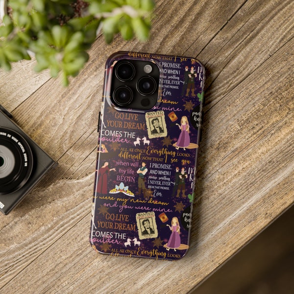 Tangled iPhone Case - Etsy