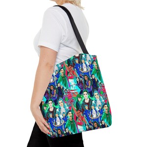 Disney Zombies Movie Inspired Fan Art Hand Drawn Tote Bag - Etsy