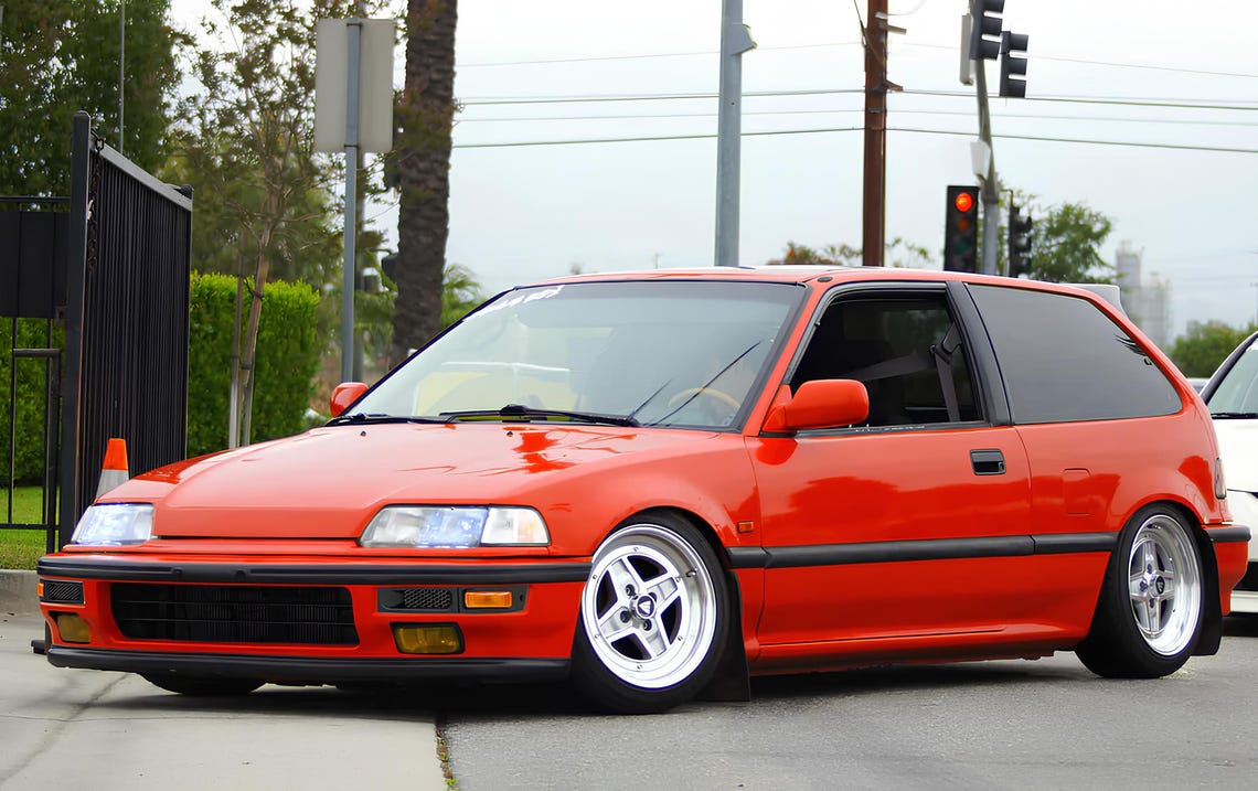 Honda Civic EF9 Sir Turn Signal With Air Duct: Special Edition 1990 ...