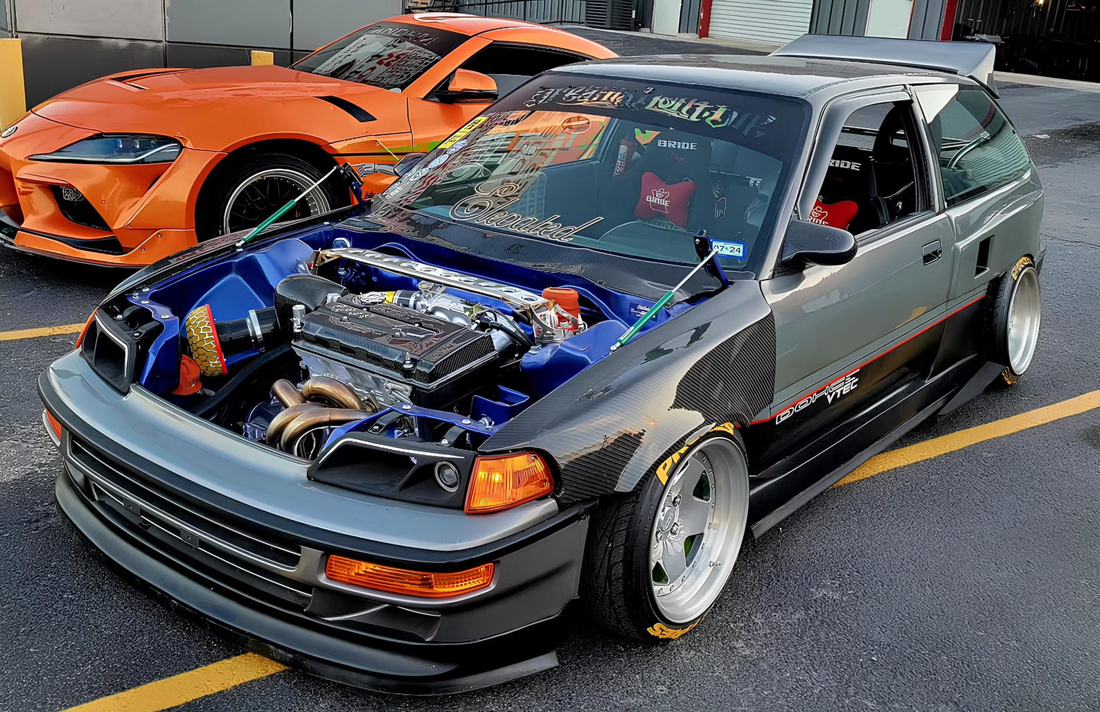 For Honda Civic EE9/EF9 (sir) / CRX EE8/EF8 Headlight Air Intake - Etsy
