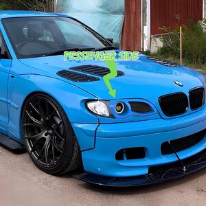 BMW E46 Facelift LCI Headlight Air Intake Sedan, Touring 2002-2006 ...