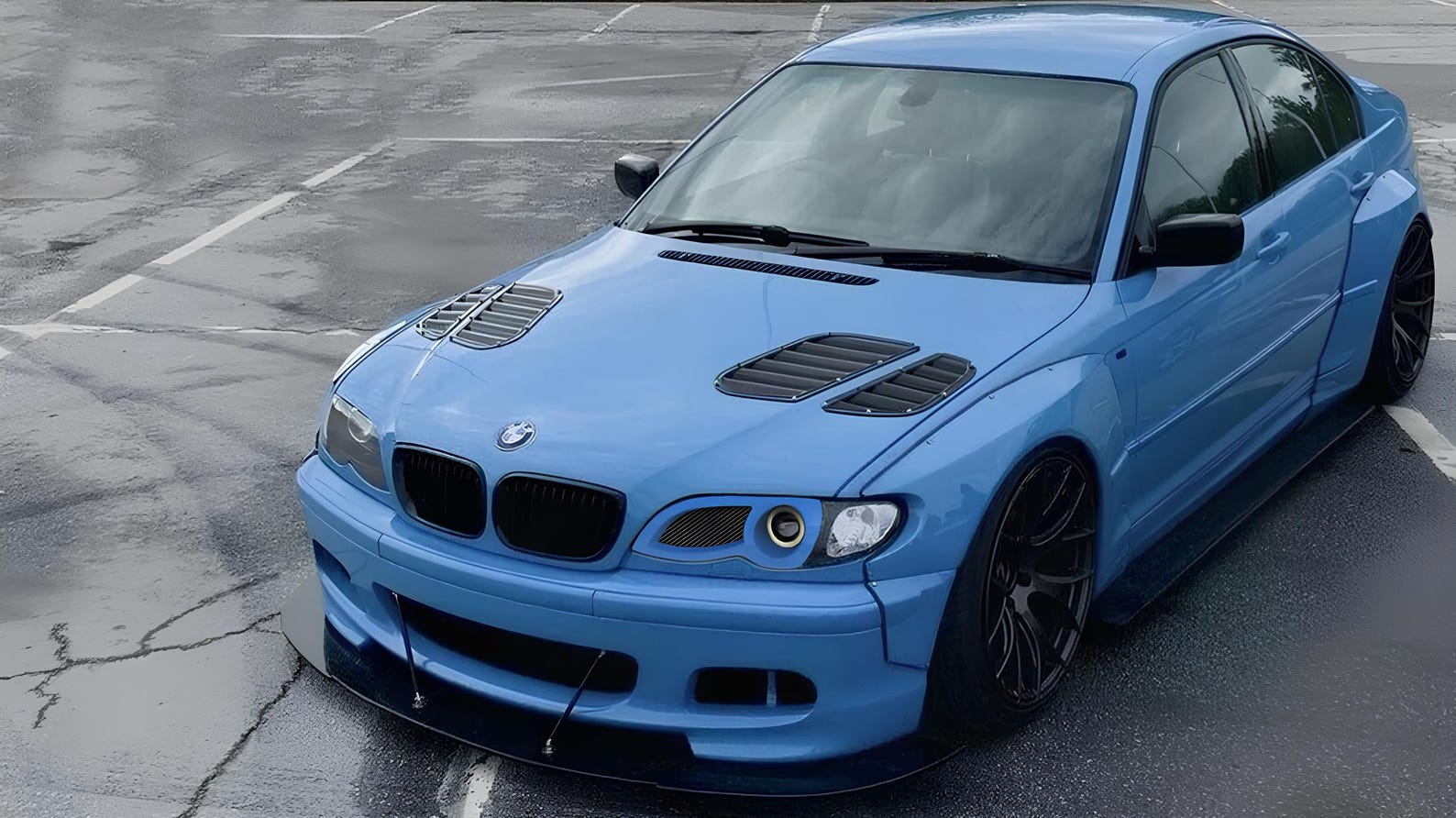 BMW E46 Facelift LCI Headlight Air Intake Sedan, Touring 2002-2006 ...