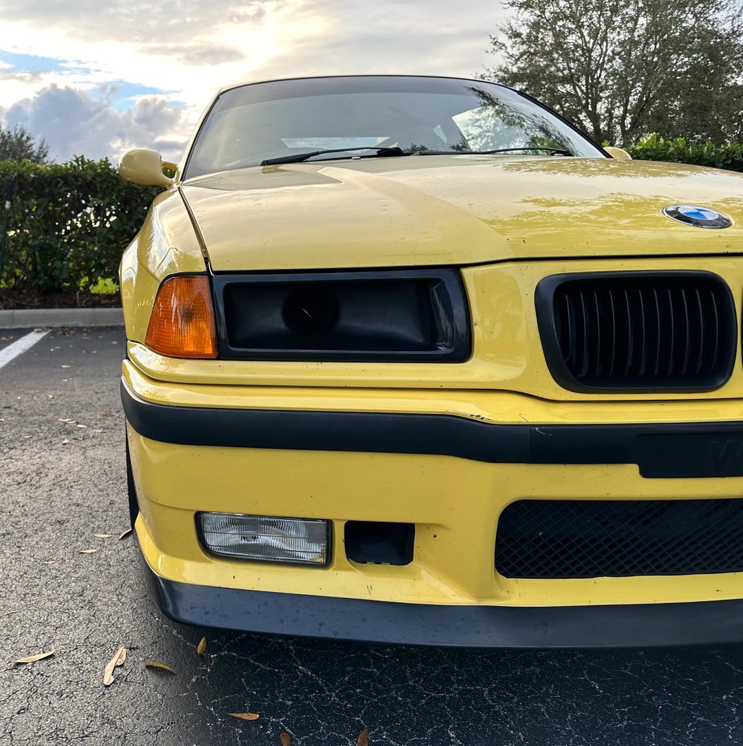 For Bmw E36 Headlight Air Duct V2 Left Side Lhd - Etsy