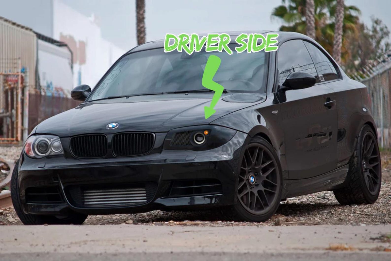 E81 E82 E87 E88 1M (2003-2011) Air Intake Headlights - Fits BMW 1 ...