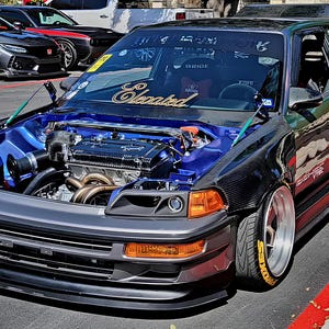 For Honda Civic EE9/EF9 (sir) / CRX EE8/EF8 Headlight Air Intake - Etsy