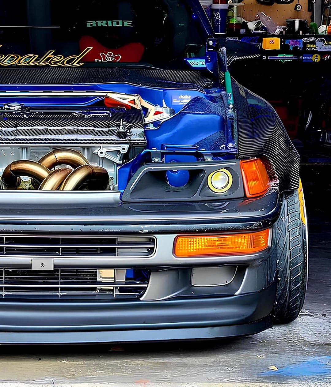 For Honda Civic EE9/EF9 (sir) / CRX EE8/EF8 Headlight Air Intake - Etsy