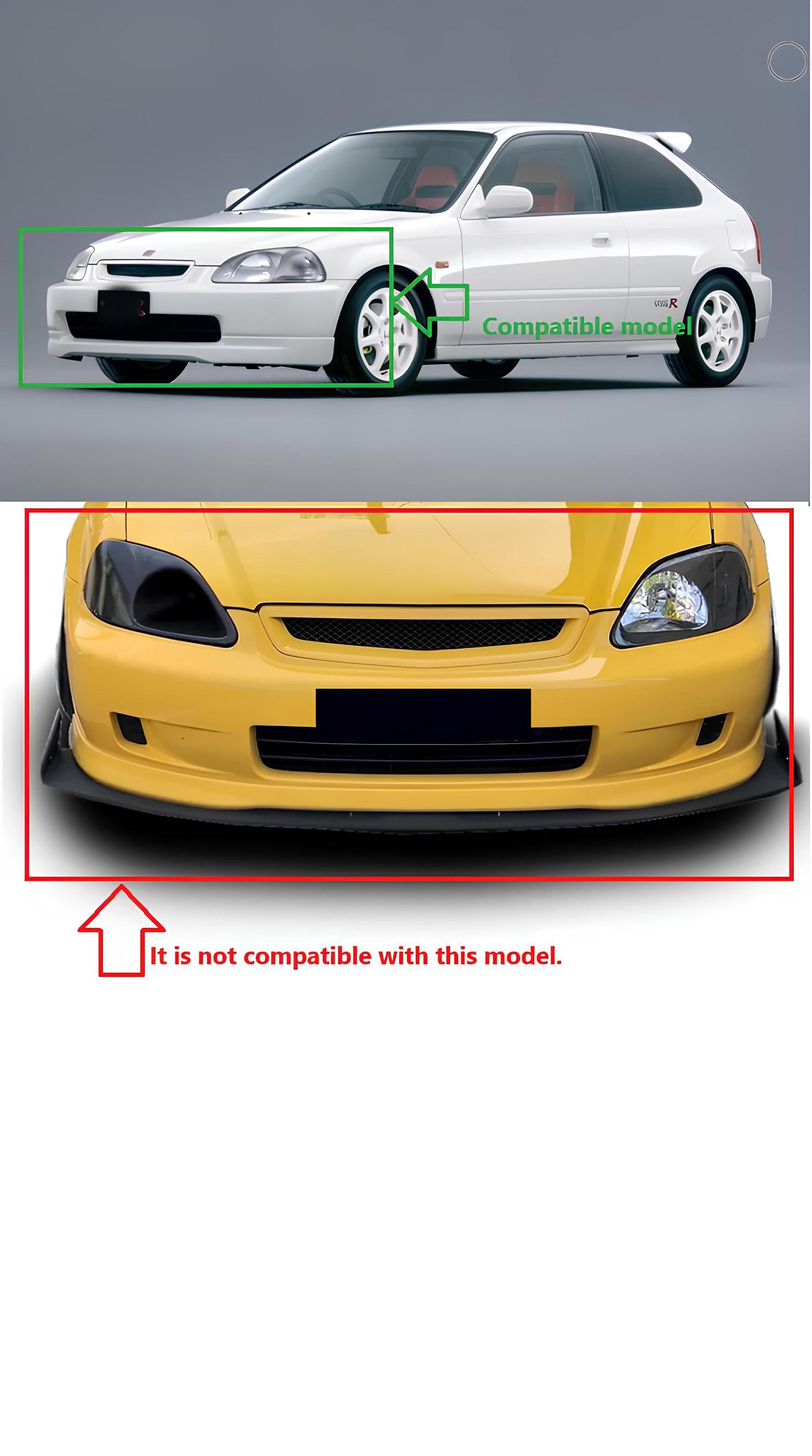 Honda Civic EK4 1995-2000 Custom Headlight Air İntake | JDM - Etsy