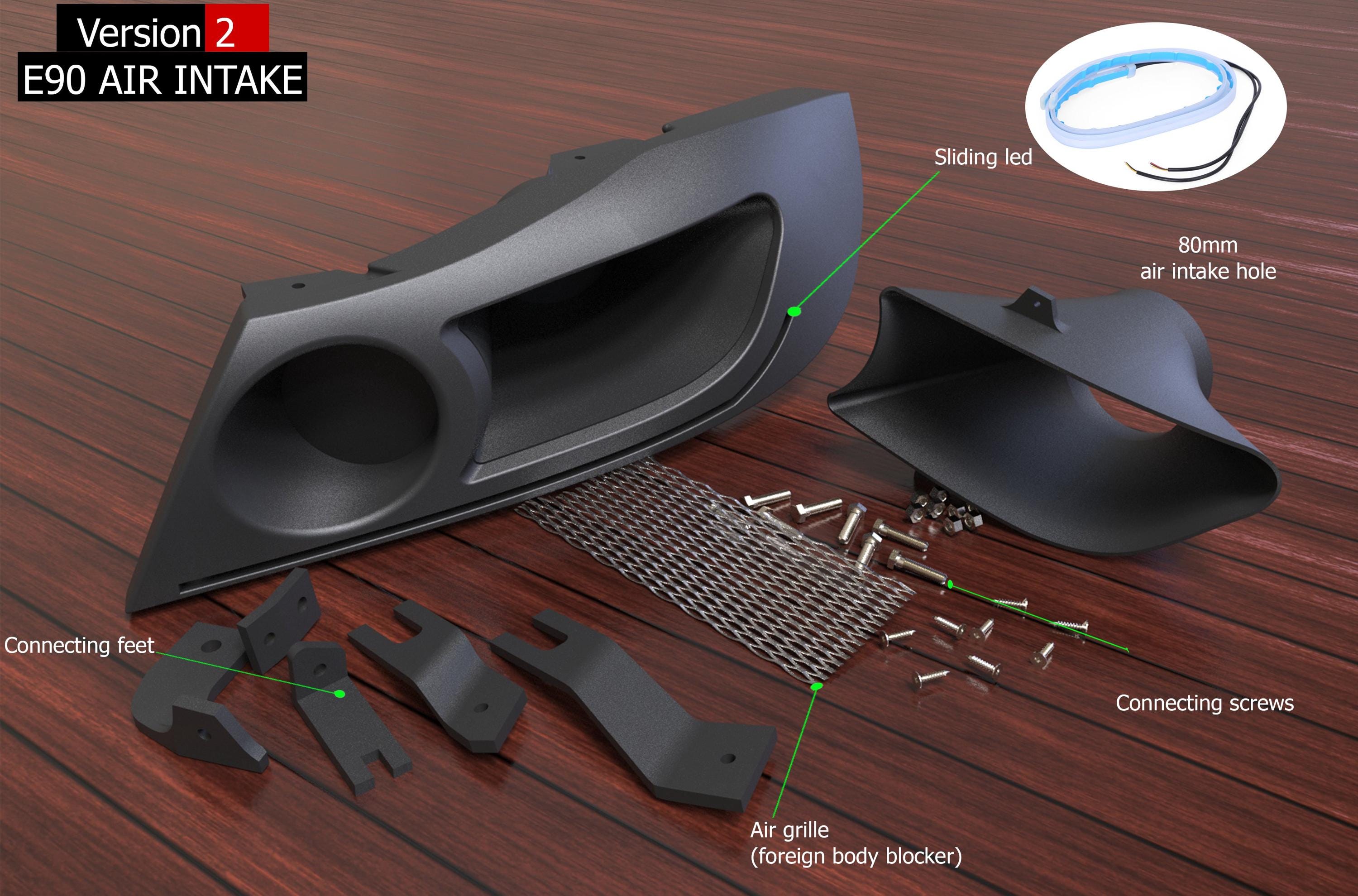 For Bmw E90, E91 Headlight Air Intake 328xi | 330i | 335i | 335xi 2005 ...