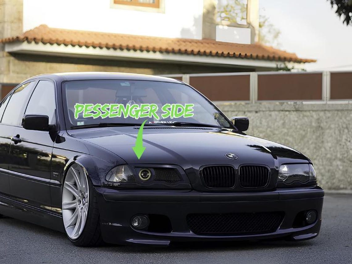 For Bmw E46 Sedan-touring Pre-lci Headlight- Air Intake - Etsy