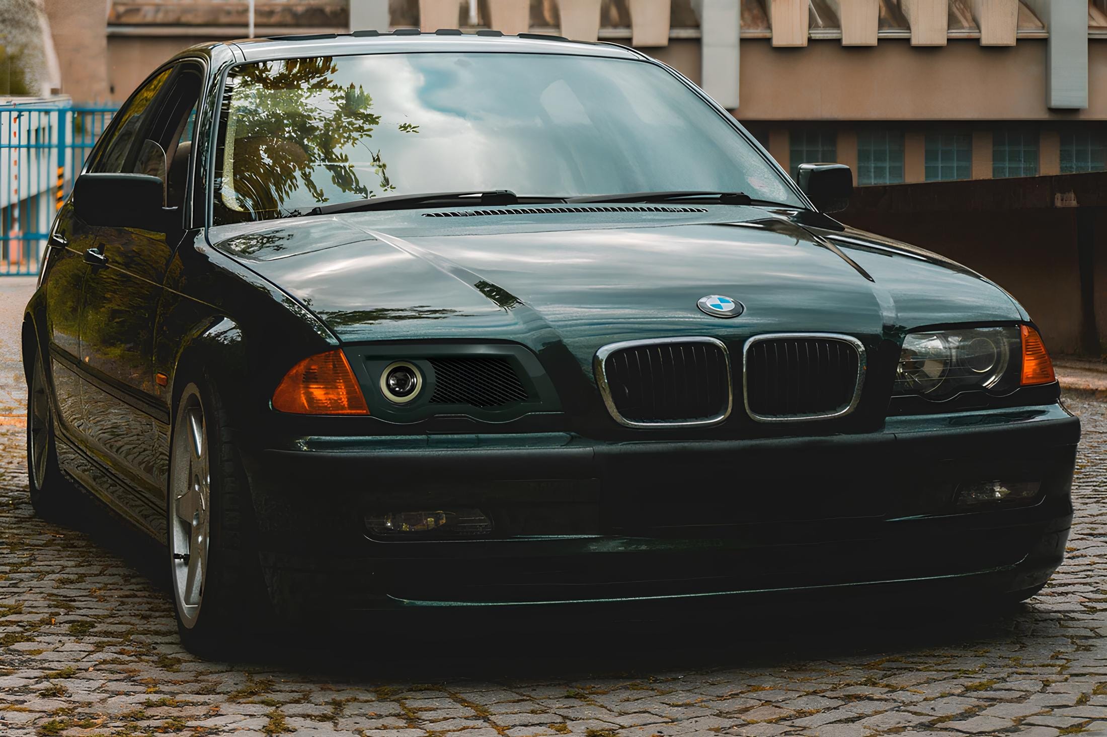 For Bmw E46 Sedan-touring Pre-lci Headlight- Air Intake - Etsy