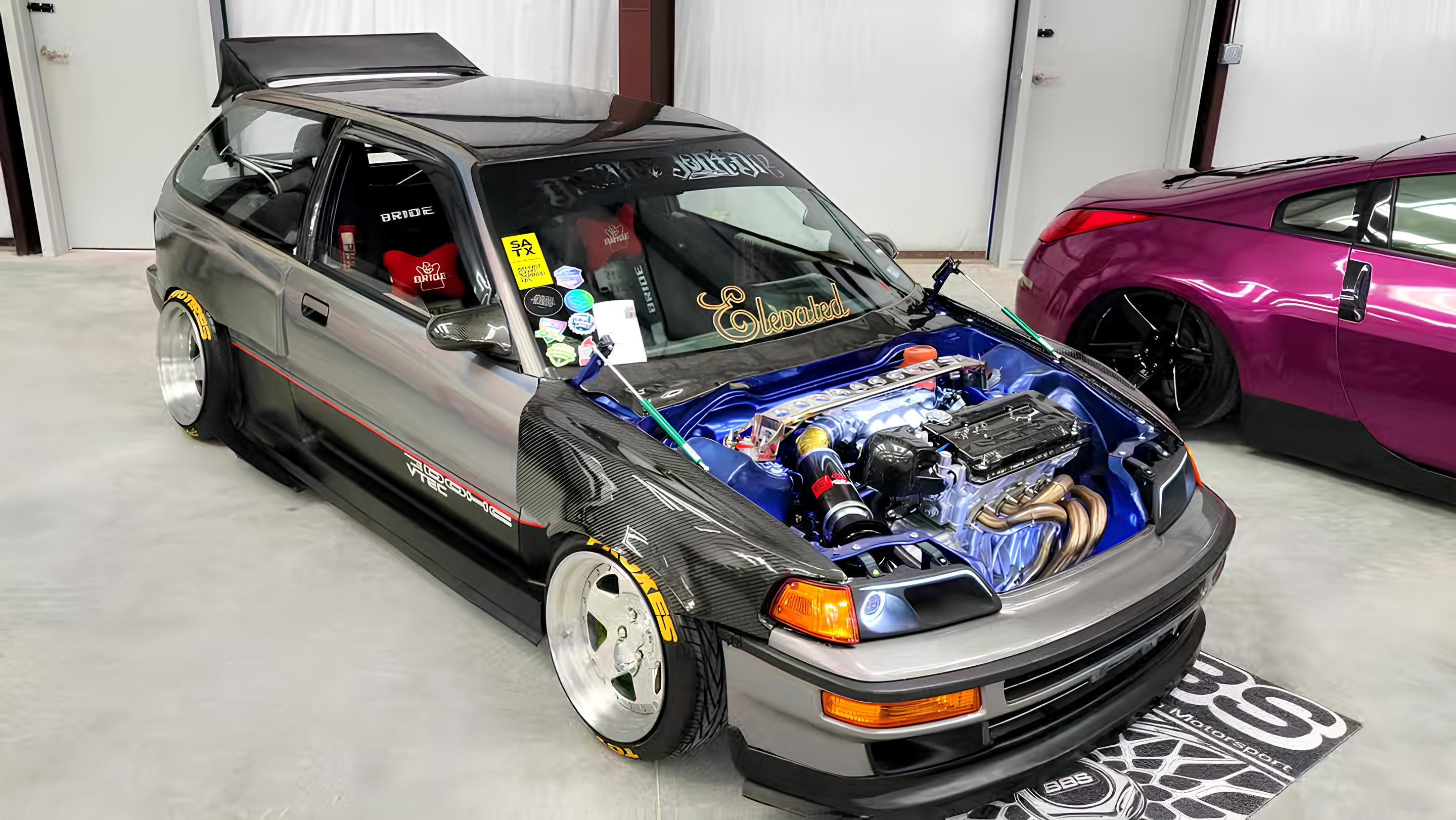 For Honda Civic EE9/EF9 (sir) / CRX EE8/EF8 Headlight Air Intake - Etsy