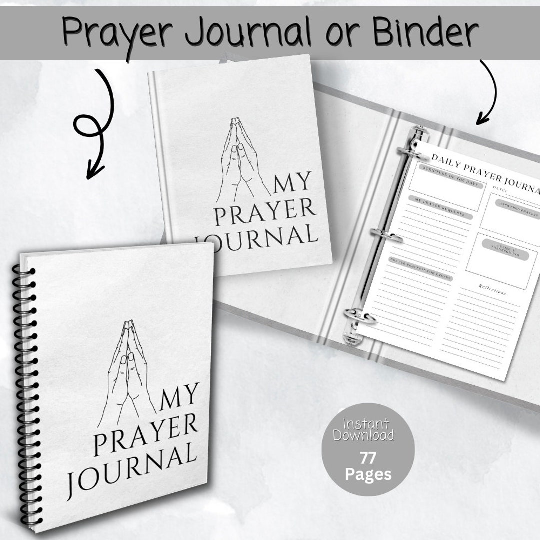 Scripture Journal | Prayer | Bible | Worship | Confession | Gratitude ...