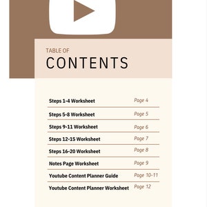 How to Start and Monetize Youtube Ebook With Step by Step Printable ...
