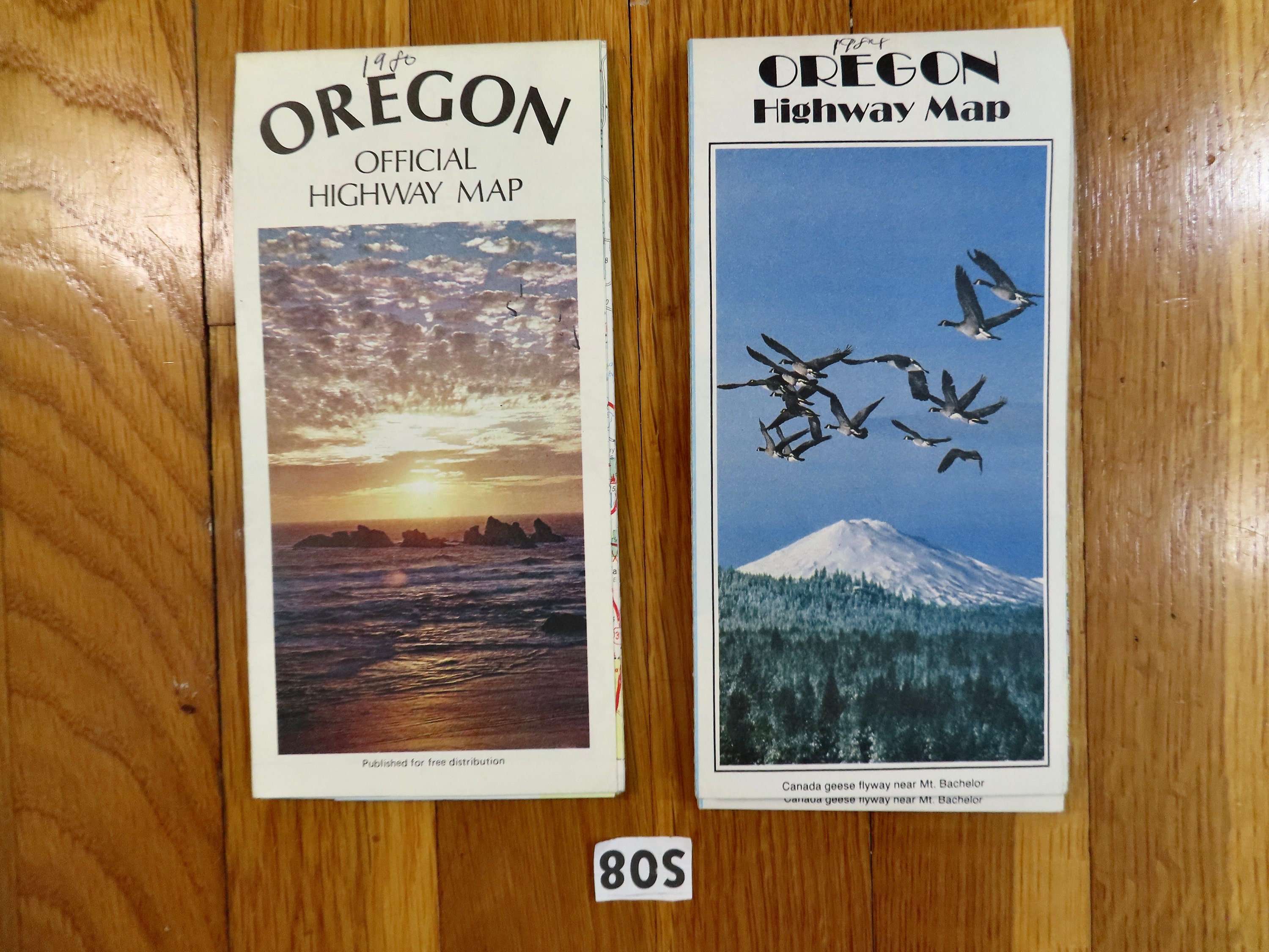 Oregon Highway Maps Vintage Altas 50s 60s 70s 80s 90s Oil Gas - Etsy