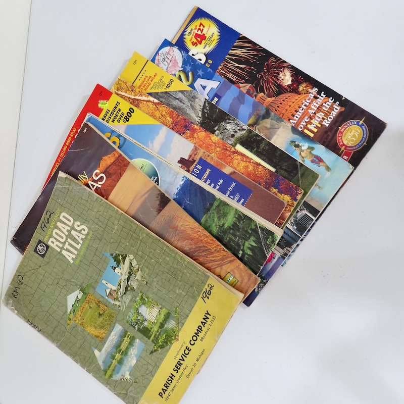 Canada Road Atlas Maps - Etsy