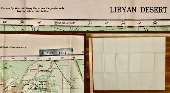 Africa Map Libyan Desert