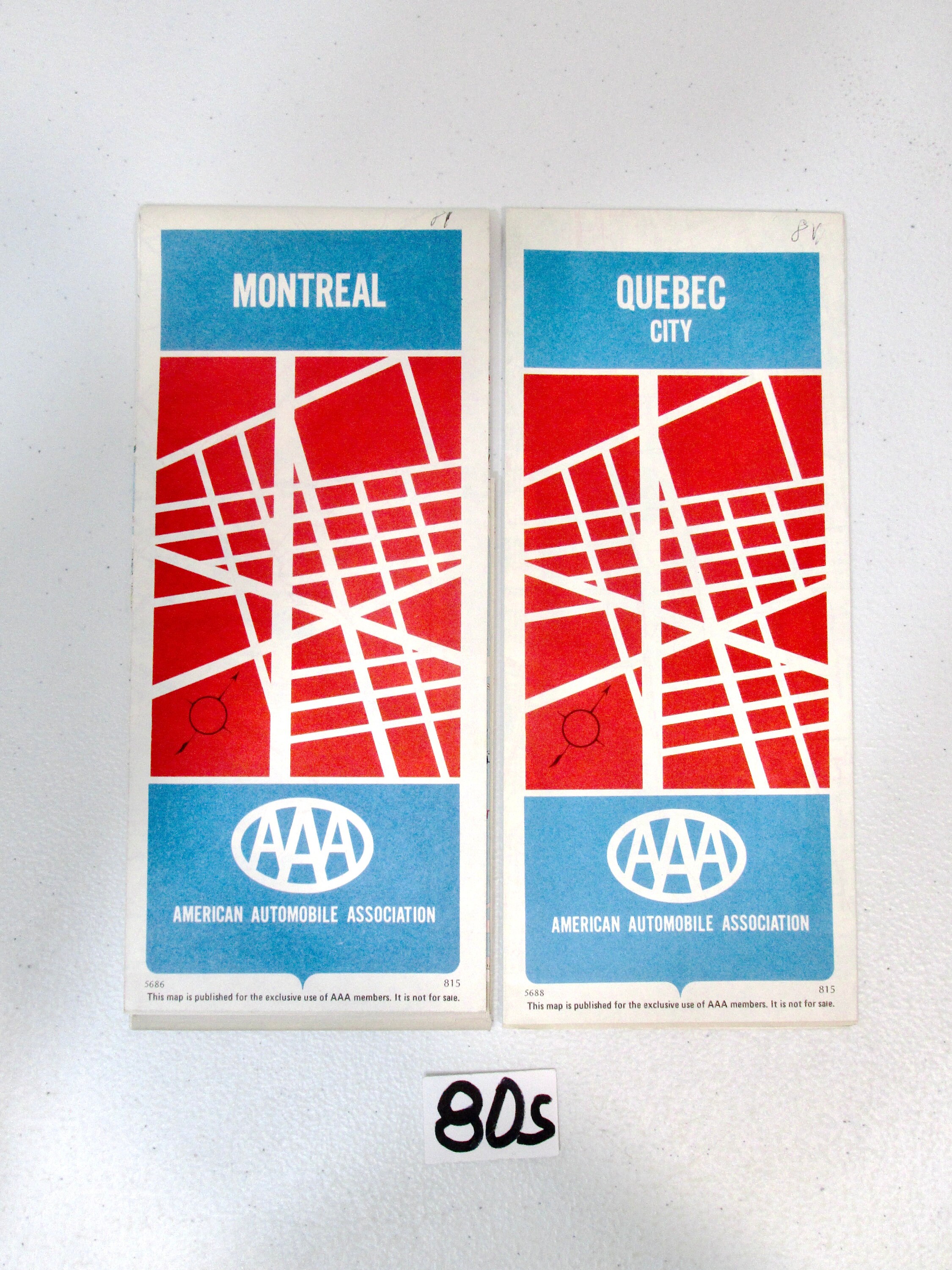 Canada Quebec Road Highway Maps Oil Gas Touring Vintage Road 50s 60s ...
