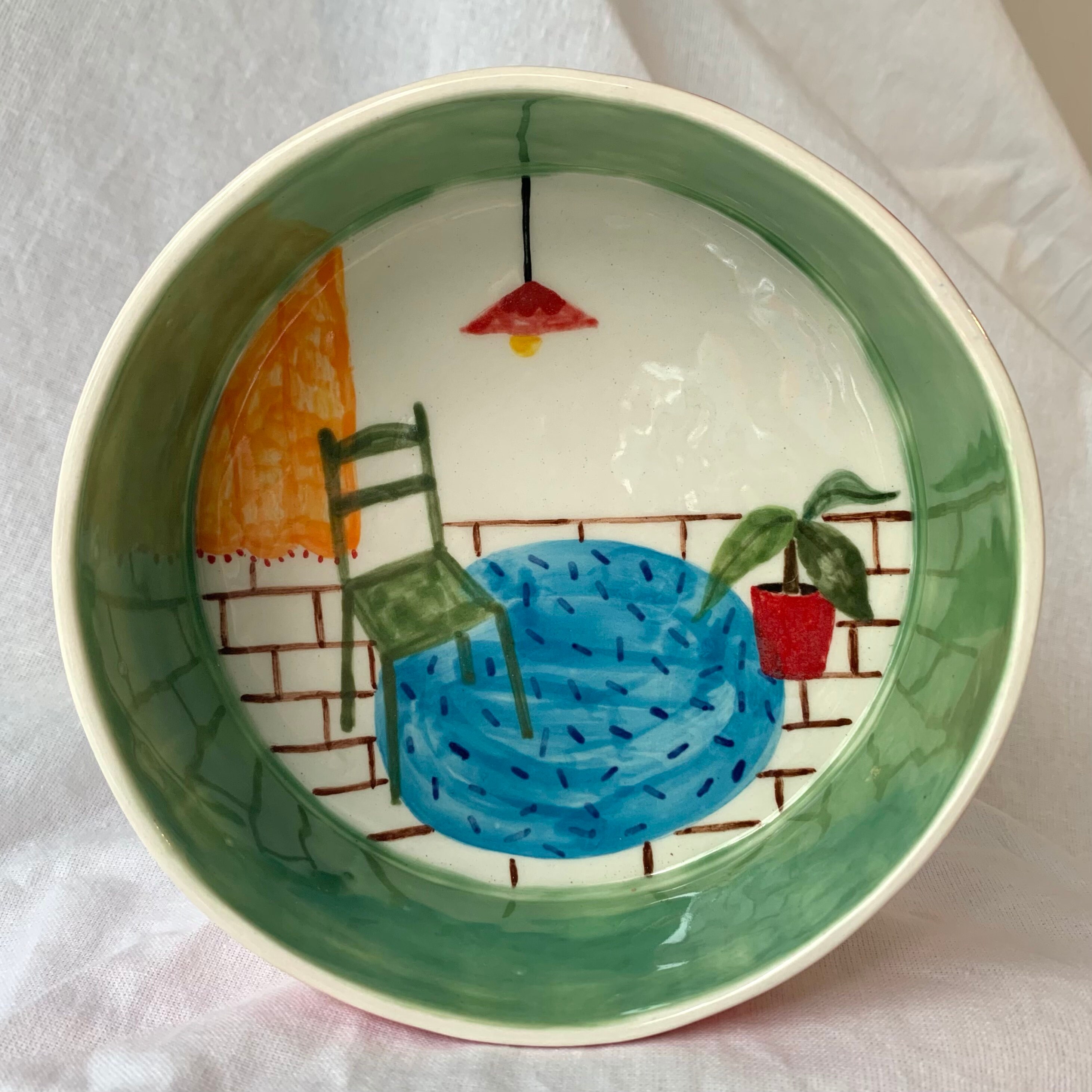 Handmade Plate, Handmade Bowl, Porcelain Bowl, Handmade Porcelain ...