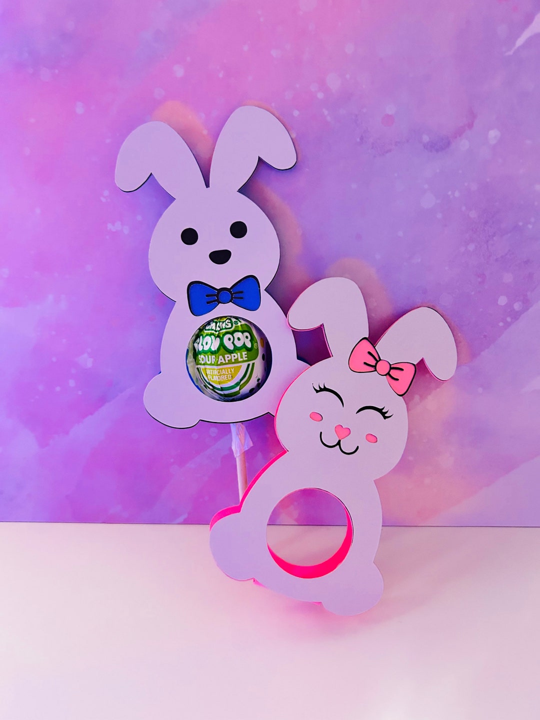 Easter Candy Lollipop Holder SVG - Etsy