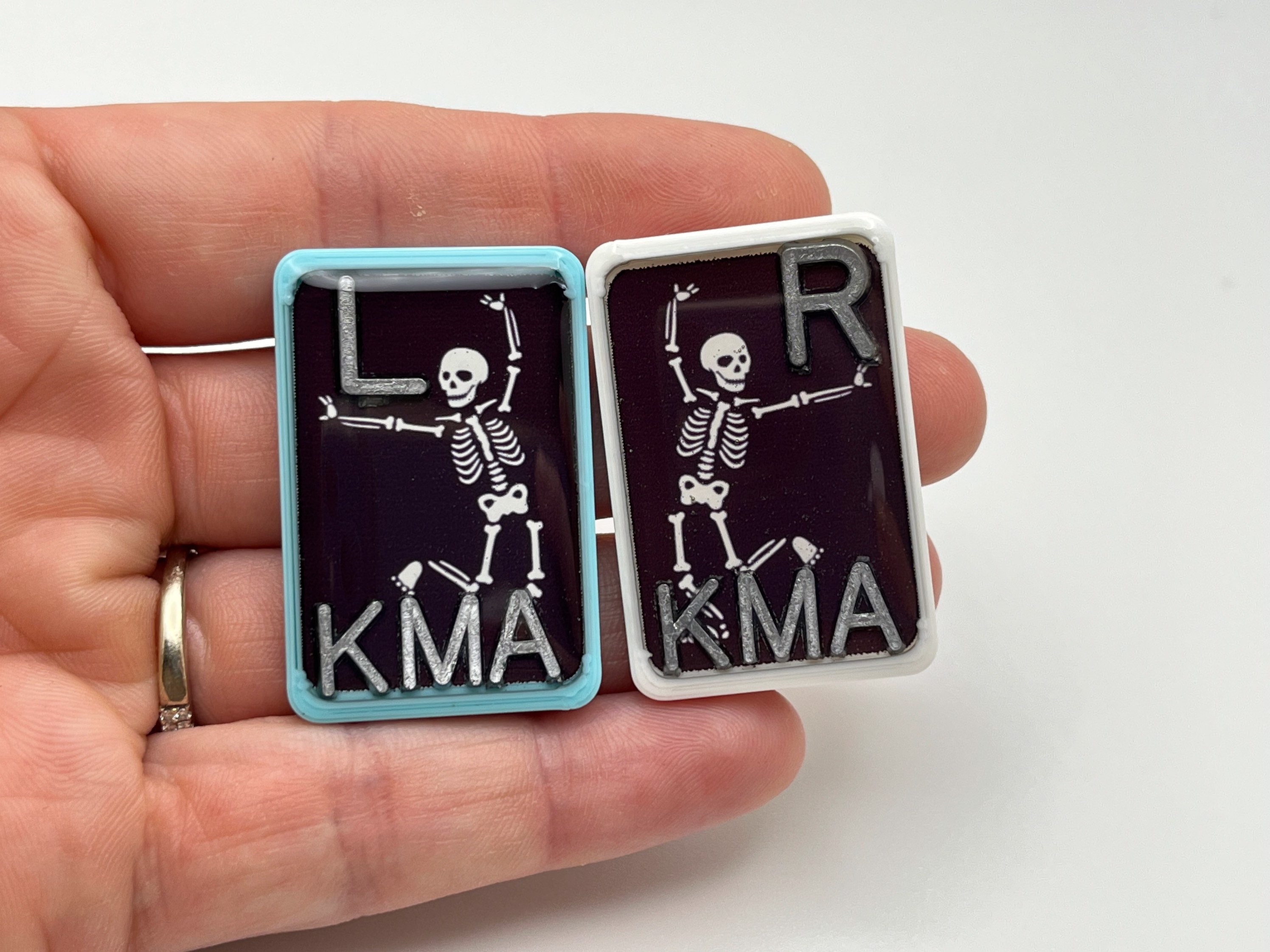 X-ray Markers Dancing Skeleton Custom Rad Tech Markers - Etsy