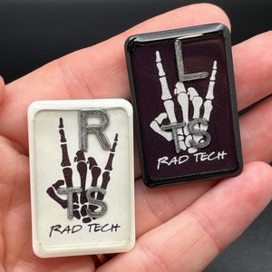 X-ray Markers | Rad Tech Skeleton Hand Design | Custom Rad Tech Markers ...
