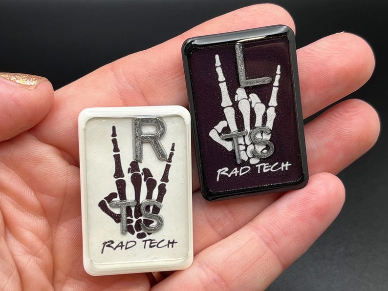 X-ray Markers Rad Tech Skeleton Hand Design Custom Rad - Etsy
