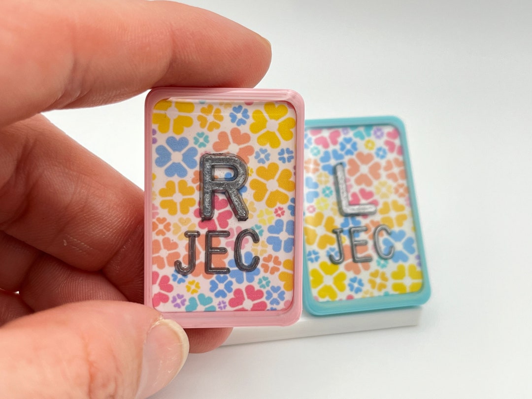 X-ray Markers With Initials | Retro Flower Hearts | Custom Rad Tech ...