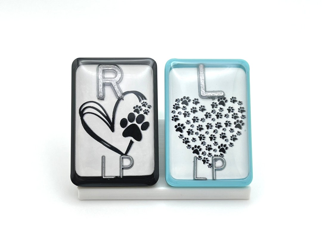 X-ray Markers With Color Options Dog Paw Prints Custom Rad Tech Markers ...
